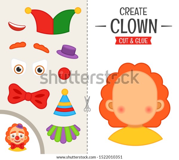 629 Clown Face Cut Out Images, Stock Photos & Vectors | Shutterstock