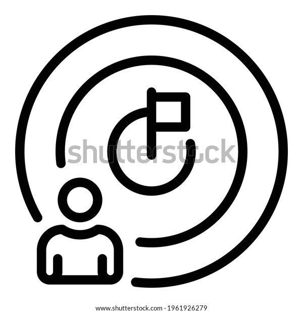 Education Path Icon Outline Education Path Stock Vector (Royalty Free ...