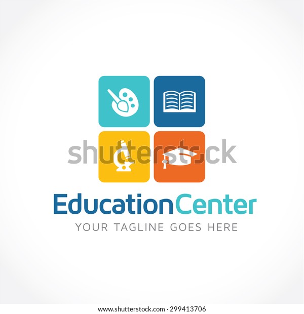 Education School Learning Center Logo Template Stock Vector (Royalty ...