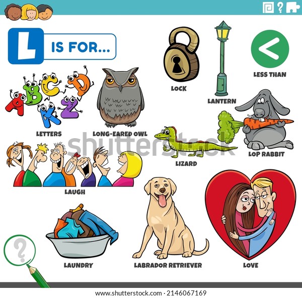 7,731 Cartoon L Images, Stock Photos & Vectors | Shutterstock
