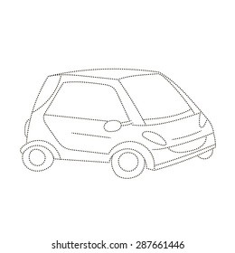 Car Sketch Stock Vector (Royalty Free) 1013360356 | Shutterstock