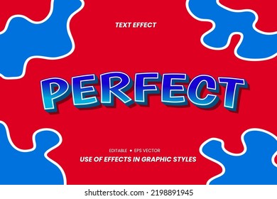Effect Text Stickers 3d Letters Stock Vector (Royalty Free) 2198891945 ...