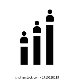 Stock vektor „Population Decrease Graph Clipart Image Isolated“ (bez autorských poplatků ...
