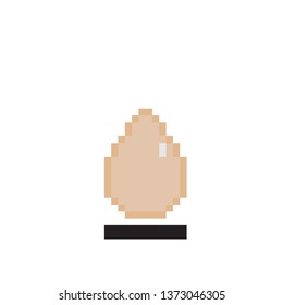 Egg Pixel Art Stock Vector (Royalty Free) 1373046305 | Shutterstock