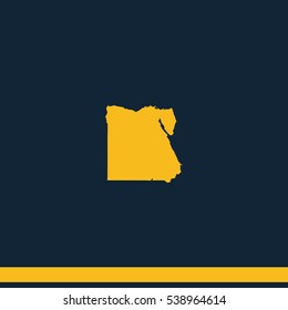 Egypt Detailed Map Stock Vector (Royalty Free) 538964614 | Shutterstock