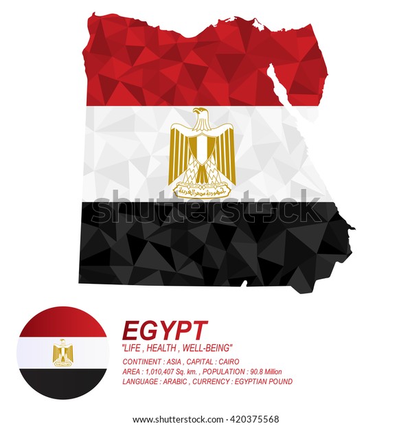 Egyptian Flag Overlay On Egyptian Map: เวกเตอร์สต็อก (ปลอดค่าลิขสิทธิ์ ...