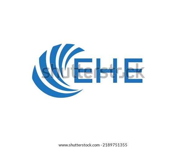 Ehe Letter Logo Design On White Stock Vector (Royalty Free) 2189751355 ...