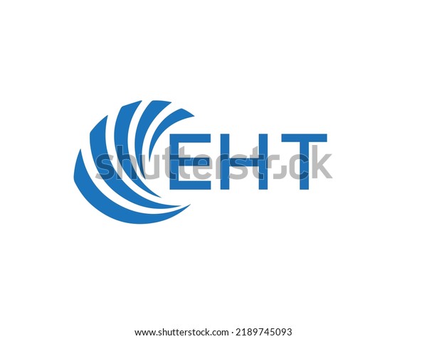 Eht Letter Logo Design On White Stock Vector (Royalty Free) 2189745093 ...