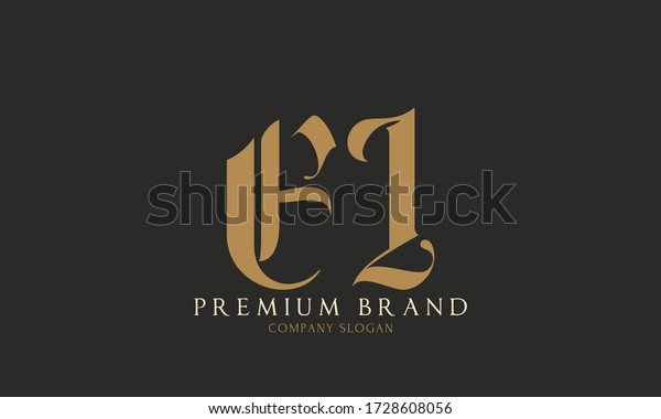 Ei Company Initial Logo Design Stock Vector (Royalty Free) 1728608056 ...