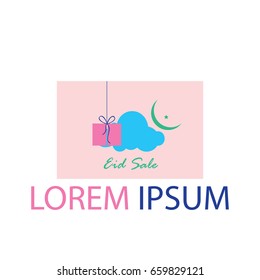 Eid Sale Vector Logo Stock Vector (Royalty Free) 659829121 | Shutterstock