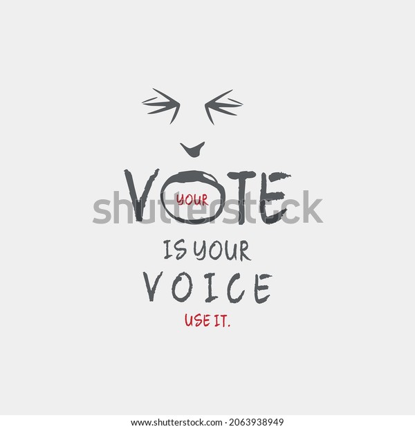 Election Voting Awareness Campaign Editable Poster Stock Vector ...