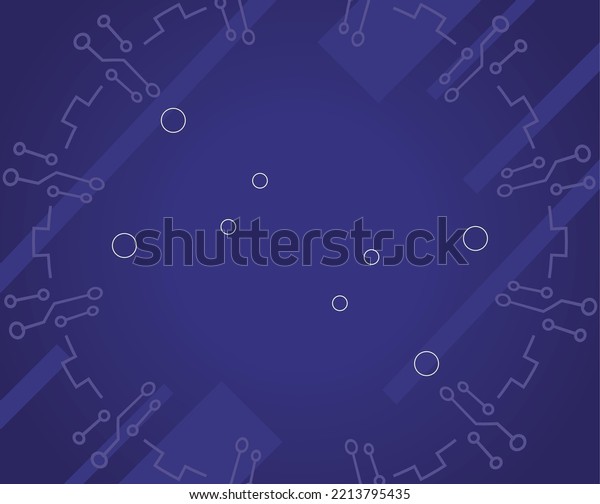 Electric Circuit Modern Background Poster Stock Vector (Royalty Free ...