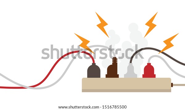 Electric circuit overload and power strip safety, short circuit from ...