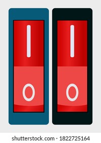 Electric Electronics Power On Off Switch Stock Vector (Royalty Free ...