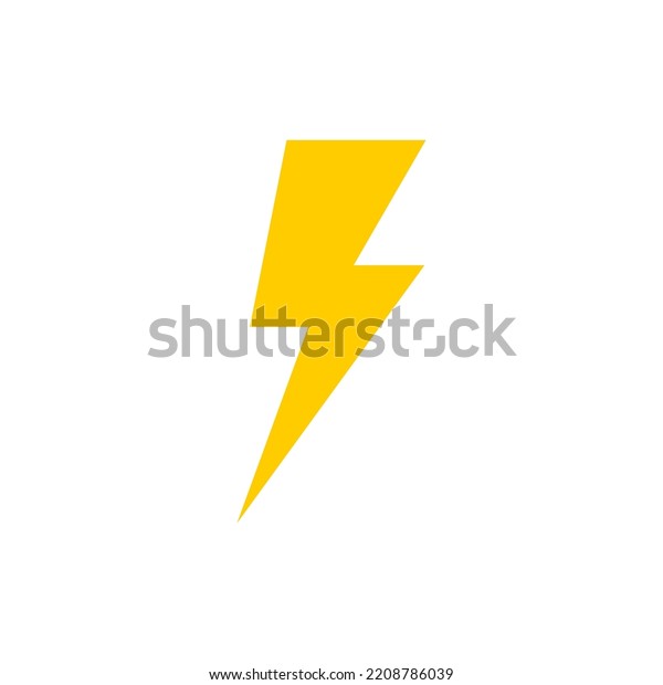 Electric Lighting Icon Symbol Vector Stock Stock Vector (Royalty Free ...