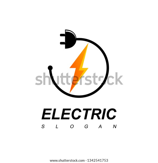Electric Logo Design Inspiration Stock Vector (Royalty Free) 1342541753 ...