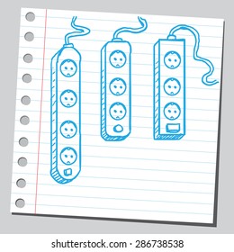 Electric Power Boards Stock Vector (Royalty Free) 286738538 | Shutterstock