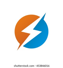 Electric Power Vector Stock Logo Template Stock Vector (Royalty Free ...