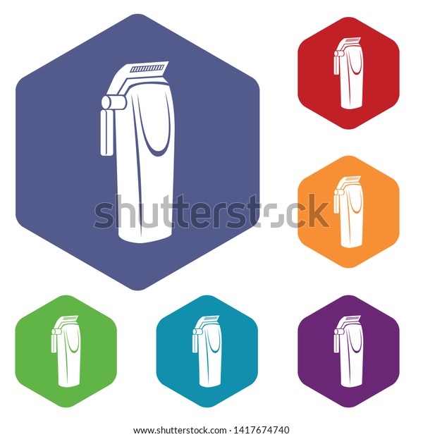 Electric Razor Icon Simple Illustration Electric Stock Vector (Royalty ...