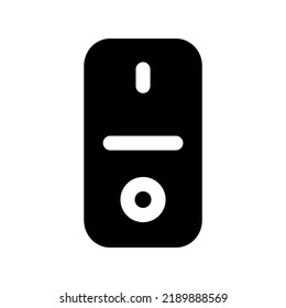 Electric Switche Silhouette Icon Switch Vector Stock Vector (Royalty ...