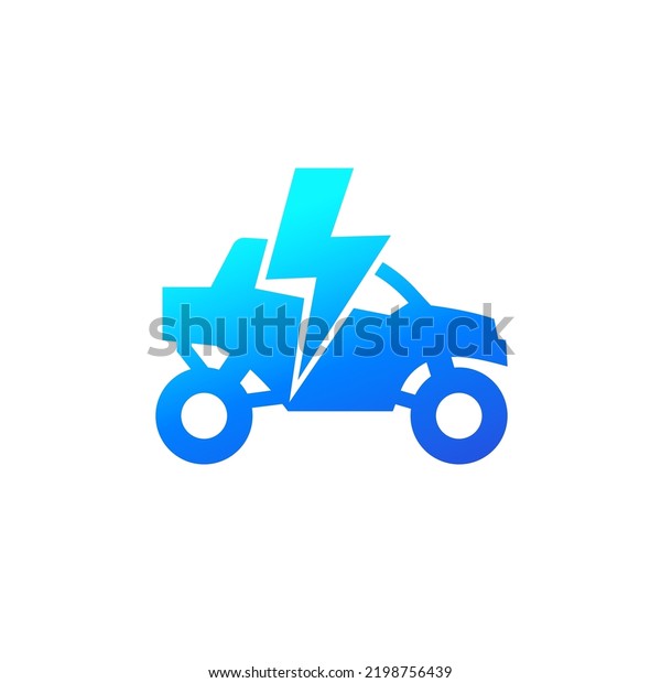 Electric Utv Icon Sxs Sidebyside Vehicle Stock Vector (Royalty Free ...