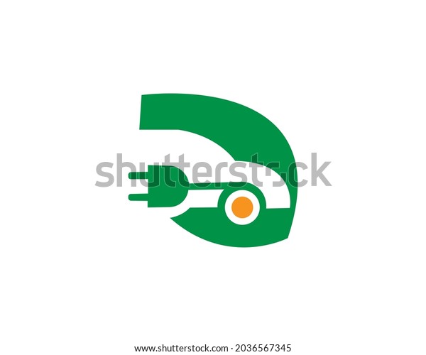 Electric Vehicle Logo Design Creative Modern Stock Vector (Royalty Free ...