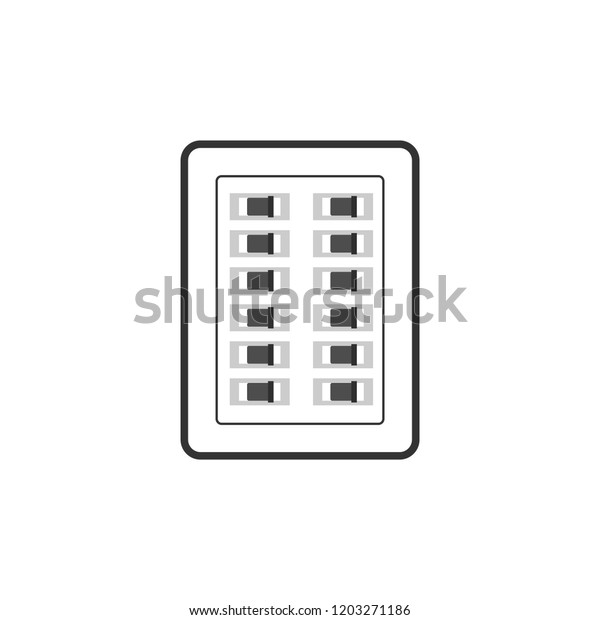 Icono de contorno de la caja: vector de stock (libre de regalías ...