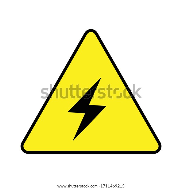 Electrical Danger Warning Sign Vector Stock Vector (Royalty Free ...