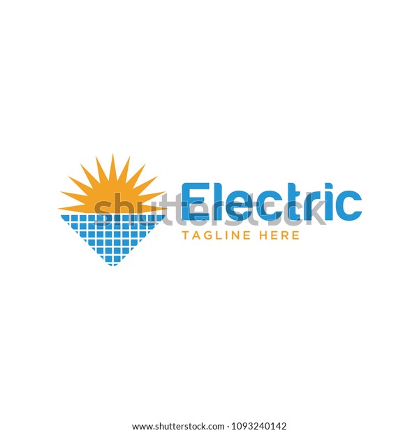 Electrical Energy Logo Design Template Stock Vector (Royalty Free ...