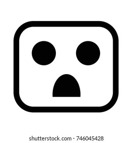 Hot Face Emoji Emoticon Stock Vector (Royalty Free) 1768832639