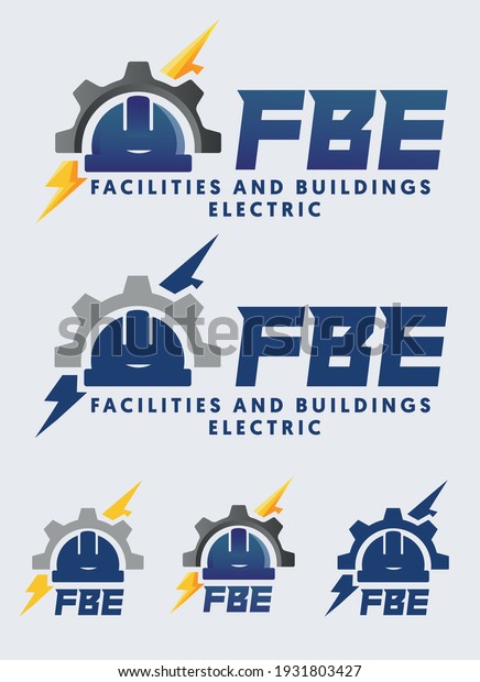 Electrical Repair Logo Vector Electrical Drive Stock Vector (Royalty ...