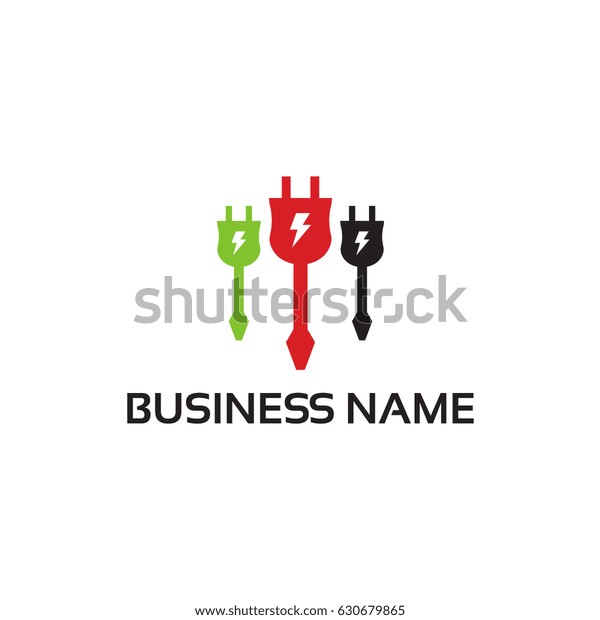 Electrical Service Logo Design Template Vector 스톡 벡터(로열티 프리) 630679865 ...