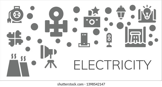 Lithium Icon Set 11 Filled Lithium: vector de stock (libre de regalías ...