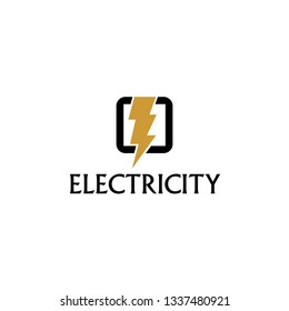Electricity Logo Sign Design Stock Vector (Royalty Free) 1337480921 ...