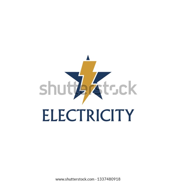 Electricity Logo Sign Design Stock Vector (Royalty Free) 1337480918 ...