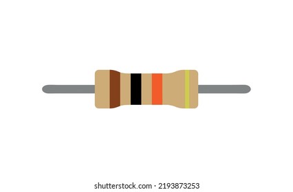 Electronic Resistor Vector 10k Ohms Component Stock Vector (Royalty Free) 2193873253 | Shutterstock