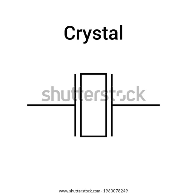 Electronic Symbol Crystal Oscillator Stock Vector (Royalty Free ...