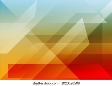 Elegant Abstract Horizontal Background Lines Stock Vector (Royalty Free ...