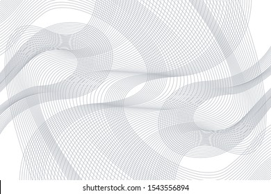 Elegant Abstract Pattern Formed By Processing Stock Vector (Royalty ...