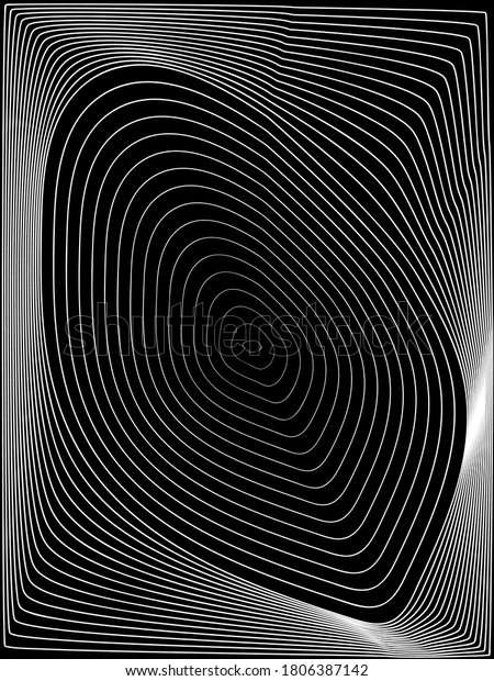 Elegant Abstract Poster Background White Lines Stock Vector (Royalty ...