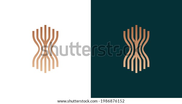 Elegant Abstract Traditional Artifact Logo Design Stock Vector (Royalty ...