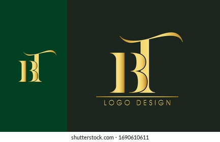 Elegant Logo Tb Letters Initials Monogram Stock Vector (Royalty Free ...