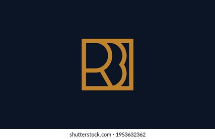 326 Letter r and b mark modern logo design template Images, Stock ...