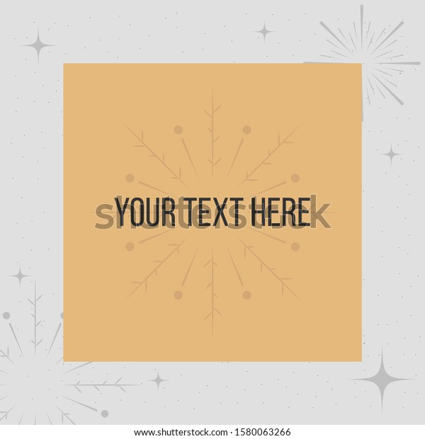 Elegant New Year Frame Design Firework Stock Vector (Royalty Free ...