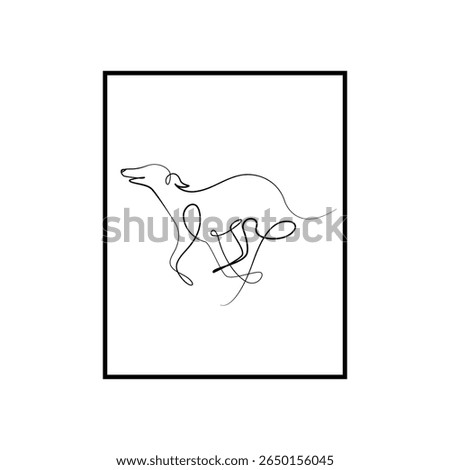 Greyhound Line Drawing | Free download on ClipArtMag