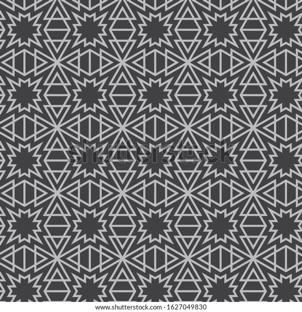 Elegant Ornament Square Design Pattern Vector Stock Vector (Royalty ...