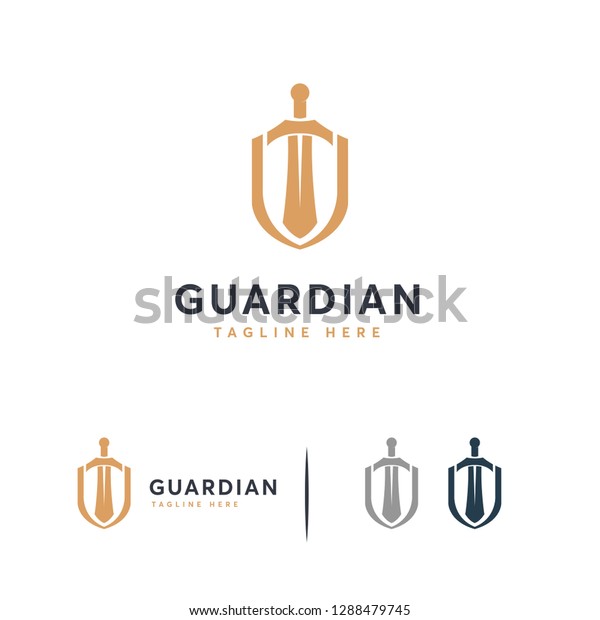 Elegant Shield Logo Designs Concept Vector Stock Vector (Royalty Free ...