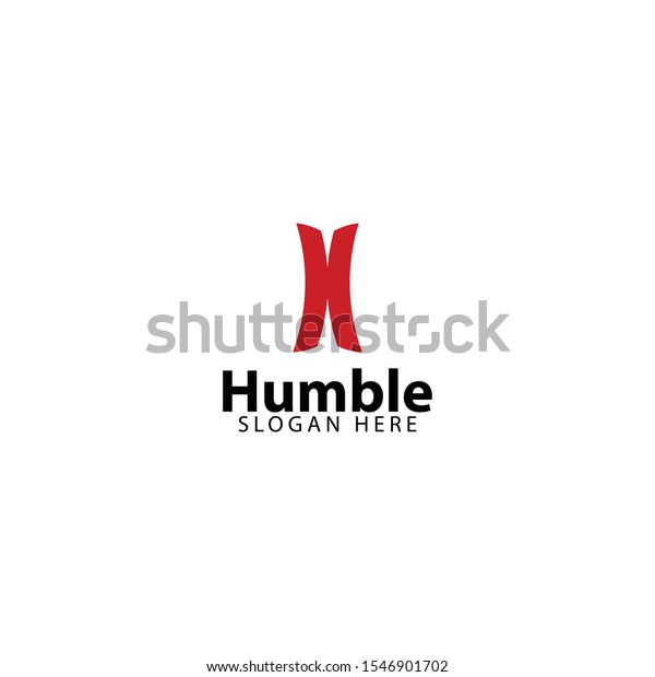 Elegant Sign Humble Logo Vector Concept Stock Vector (Royalty Free ...