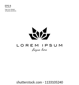 5 Leaf Sprigs Logo Design Vector Stock Vector (Royalty Free) 1755245609 ...