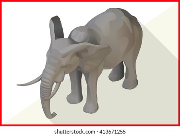 812 Isometric elephant Images, Stock Photos & Vectors | Shutterstock